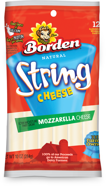 Borden Mozzarella String Cheese Nutrition Information | Besto Blog