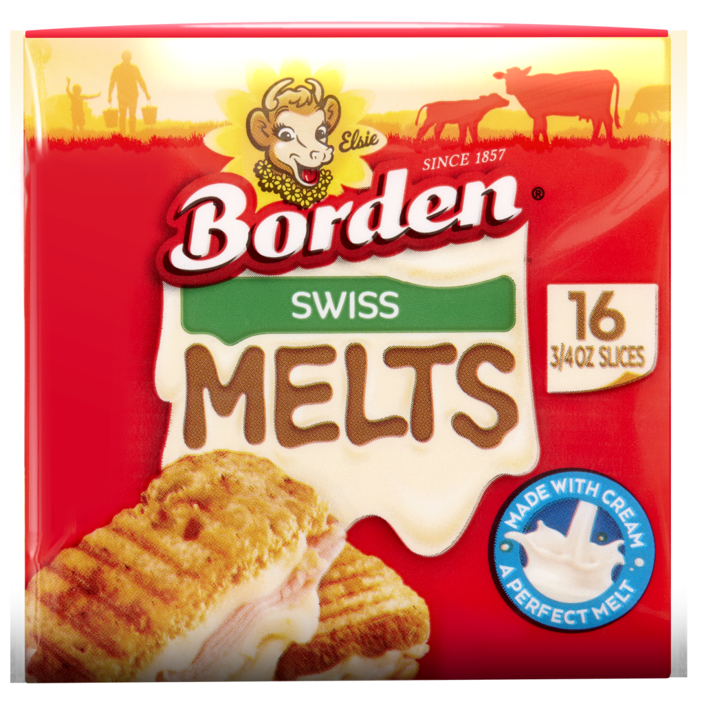 Swiss Melts - Borden® Cheese