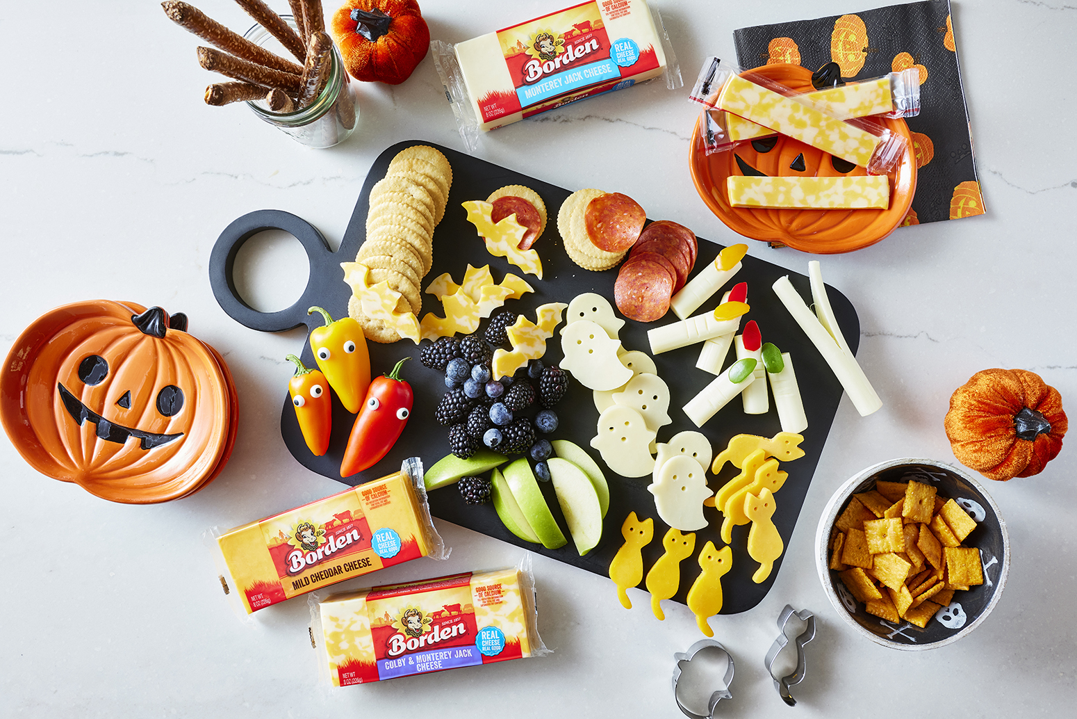Halloween Boo Board - Borden® Cheese