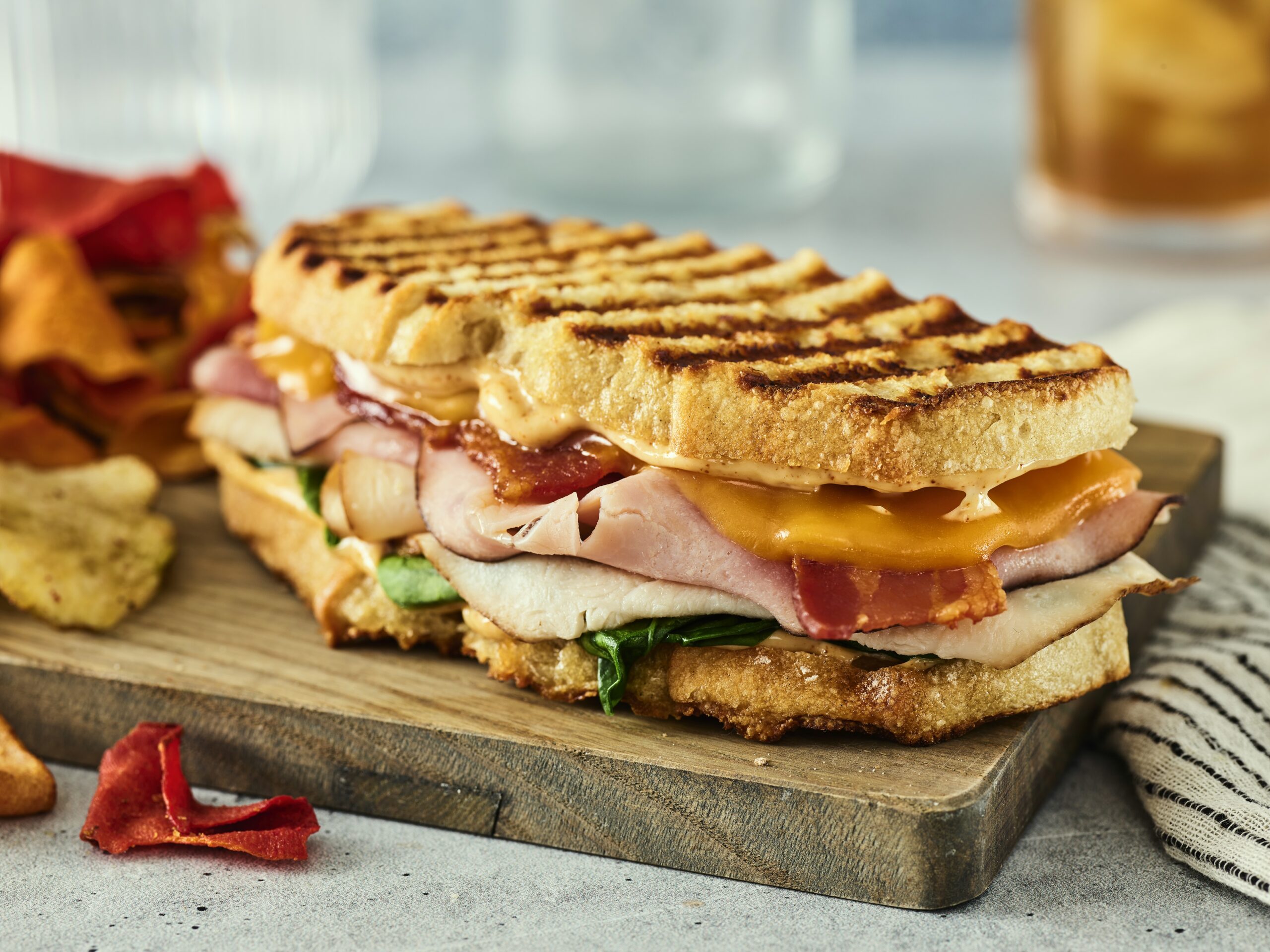 Ultimate Club Panini Sandwich - Borden® Cheese