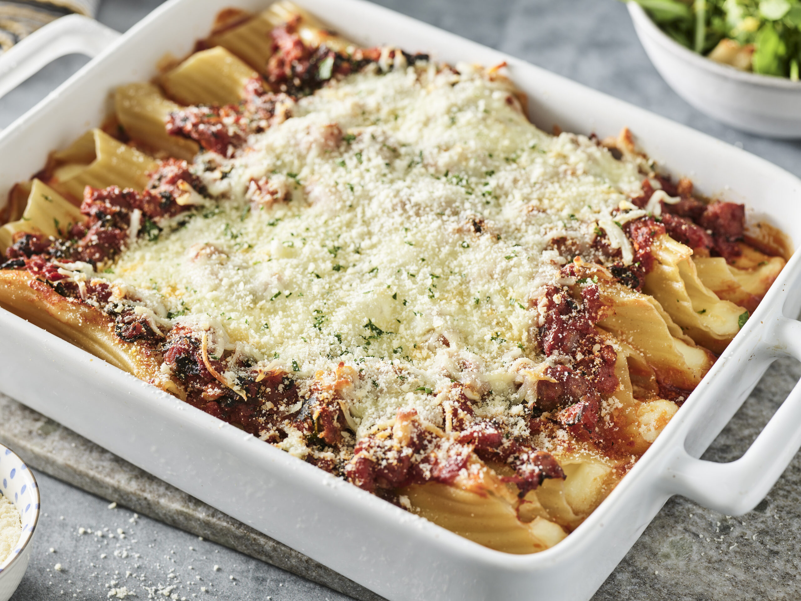 String Cheese Manicotti - Borden® Cheese